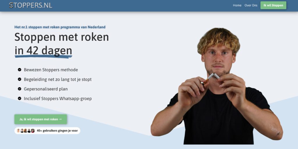 Stoppers | Online programma stoppen met roken